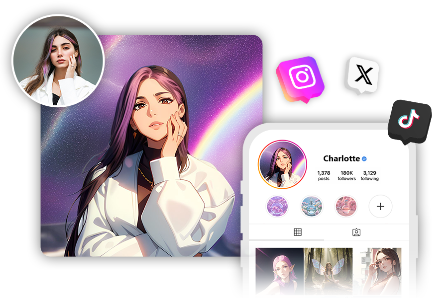 Anime IA: Genera Arte Anime Único con el Generador de Anime - MyEdit