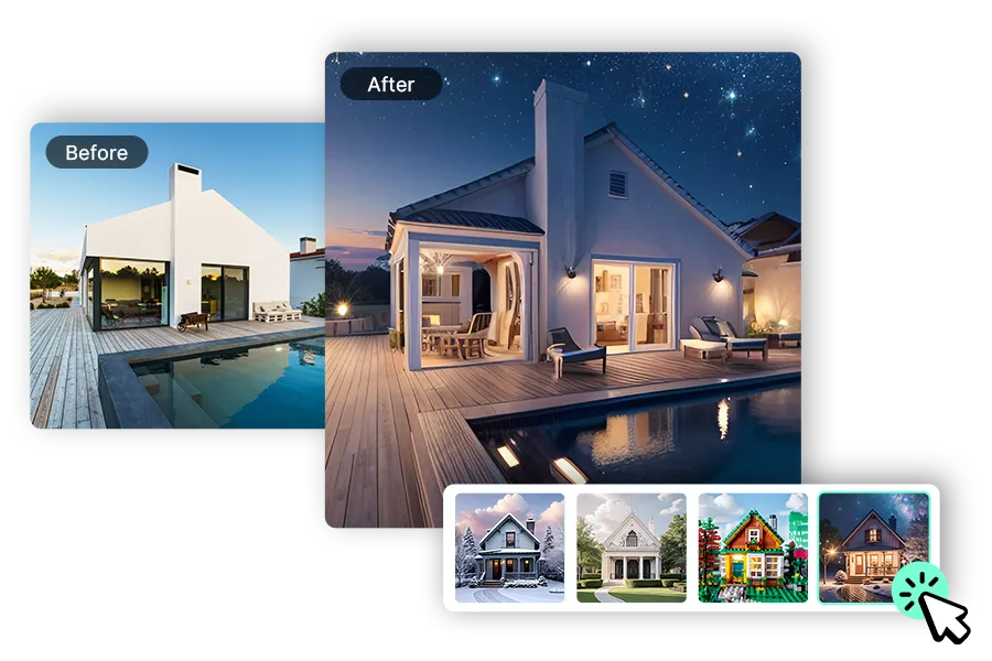 AI Scene: Create unique AI generated scenes in 1-click