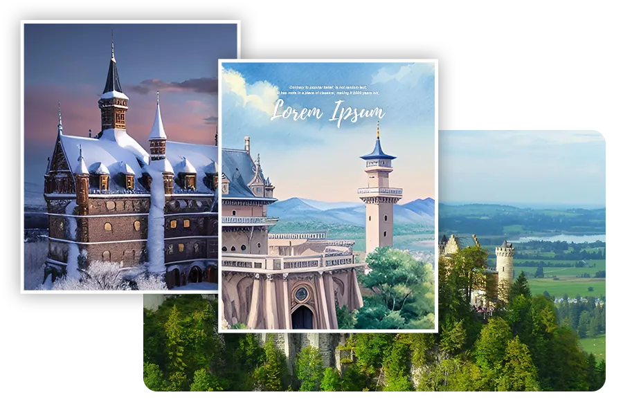 AI Scene: Create unique AI generated scenes in 1-click