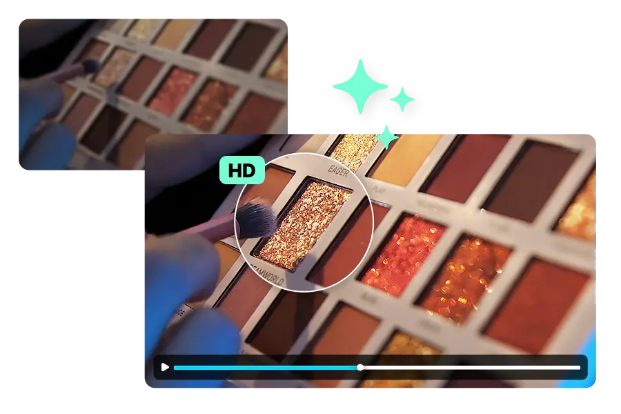 Convertisseur vidéo HD - Conversion de vidéo en haute définition avec l'IA